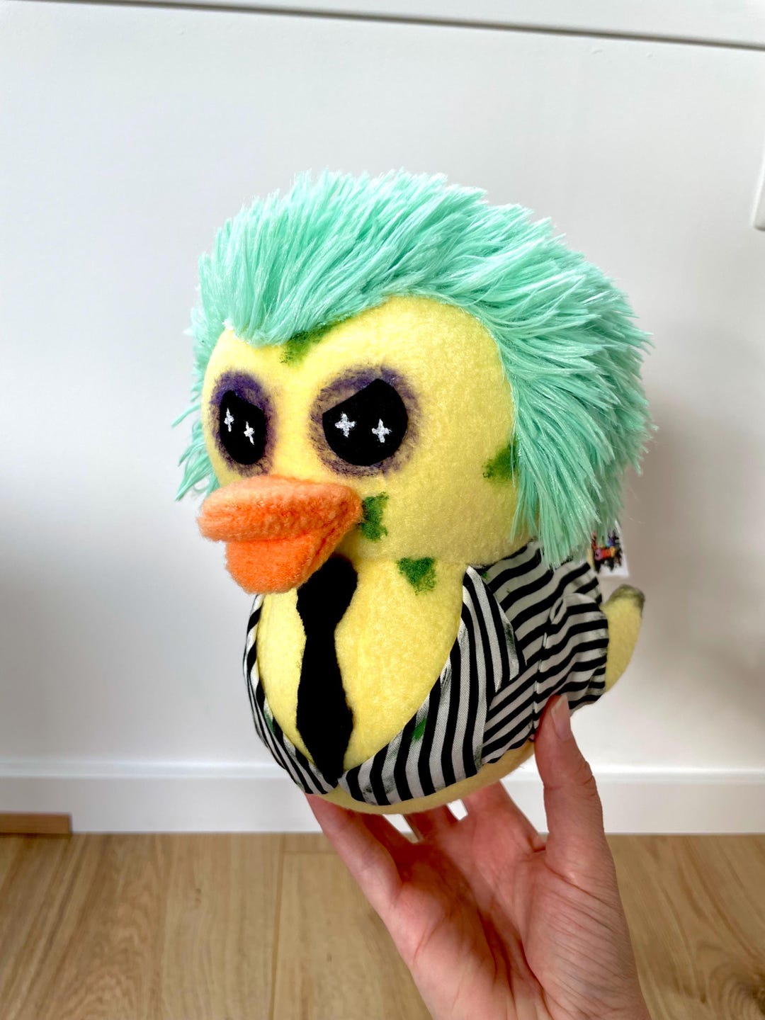 Beetle Ducky “the Duck With the Most” Plush- BJ Ducky- Fanmade- *with a ...