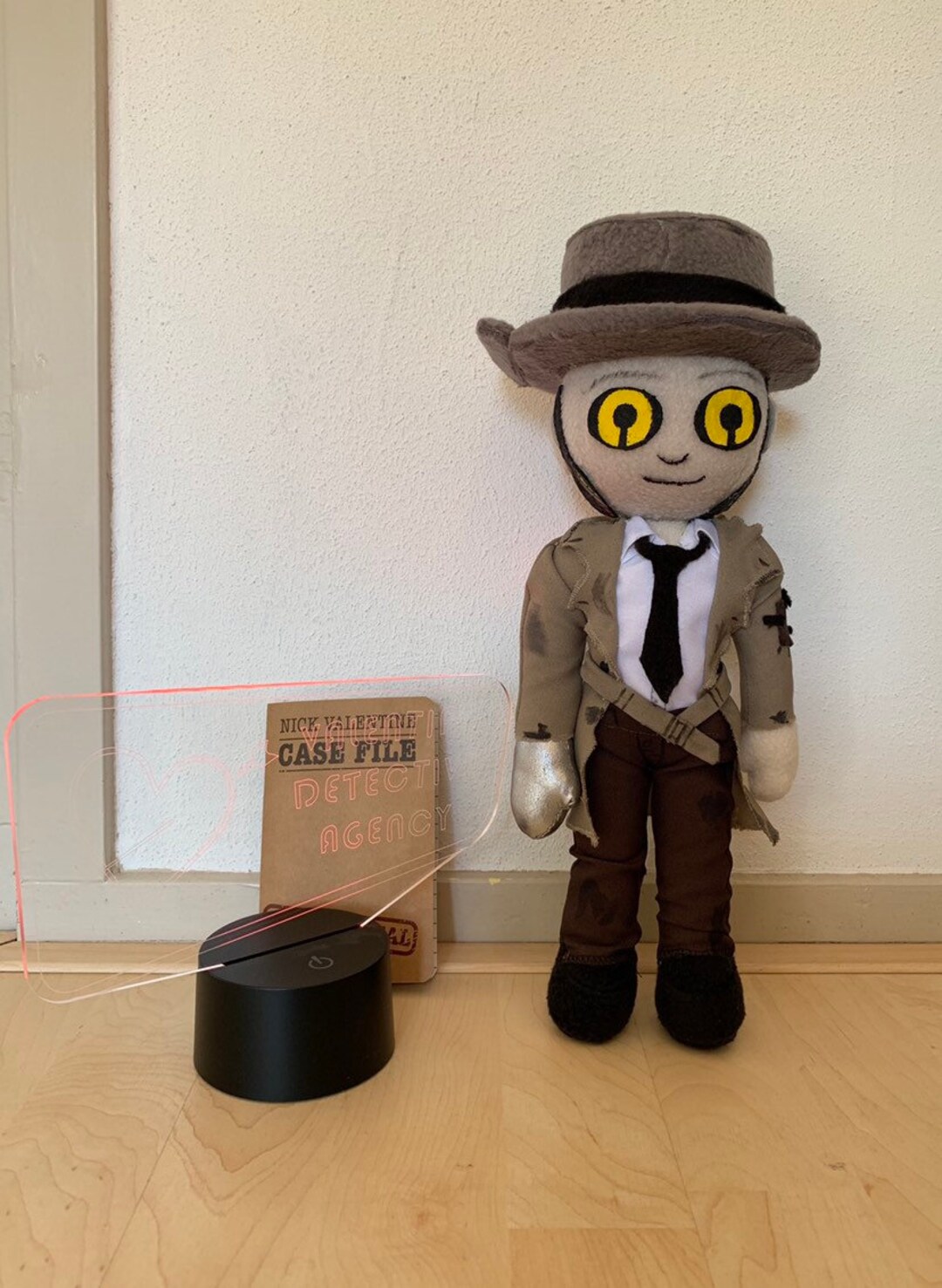 N. Valentine Plushie - Handmade - Etsy