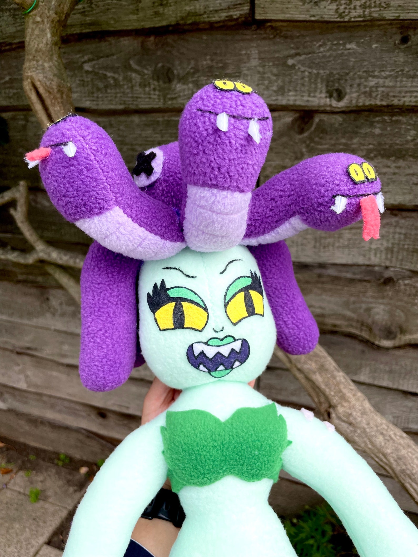 Cala Maria Plushie (monster Phase) -handmade- Fanmade - Unofficial ...