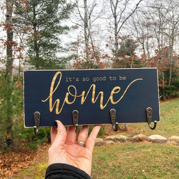 Home Sweet Home Key Holder - Etsy