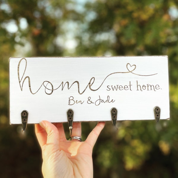 Home Sweet Home Key Holder - Etsy