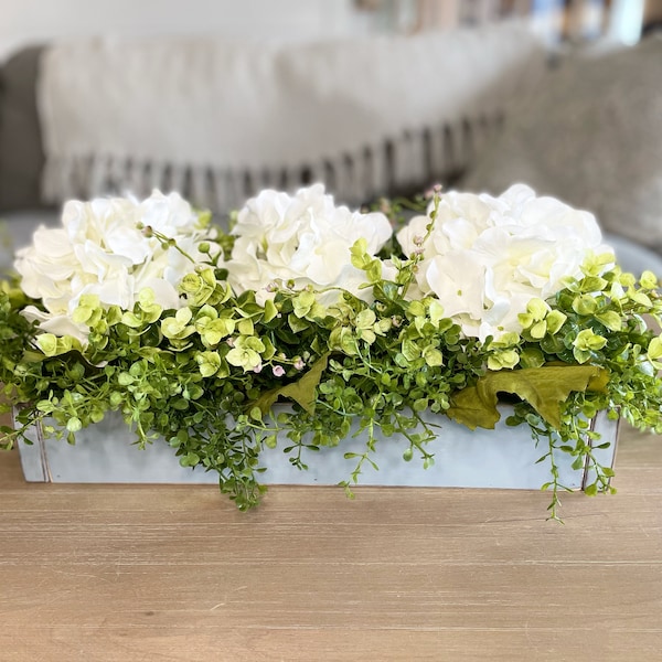 Hydrangea Centerpiece - Etsy