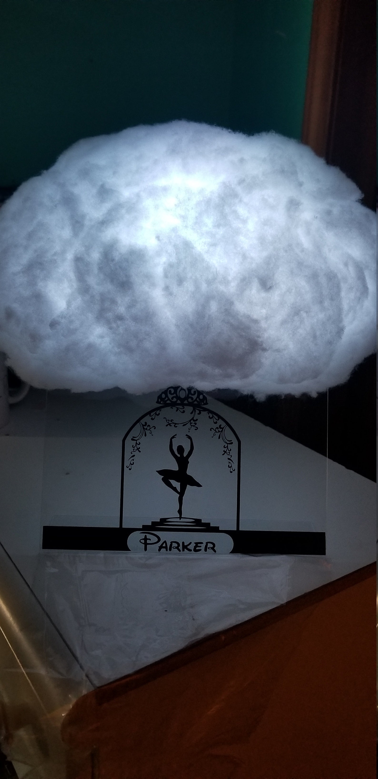 Light up Cloudstable Top Cloud Lamp L Battery and Remote. - Etsy