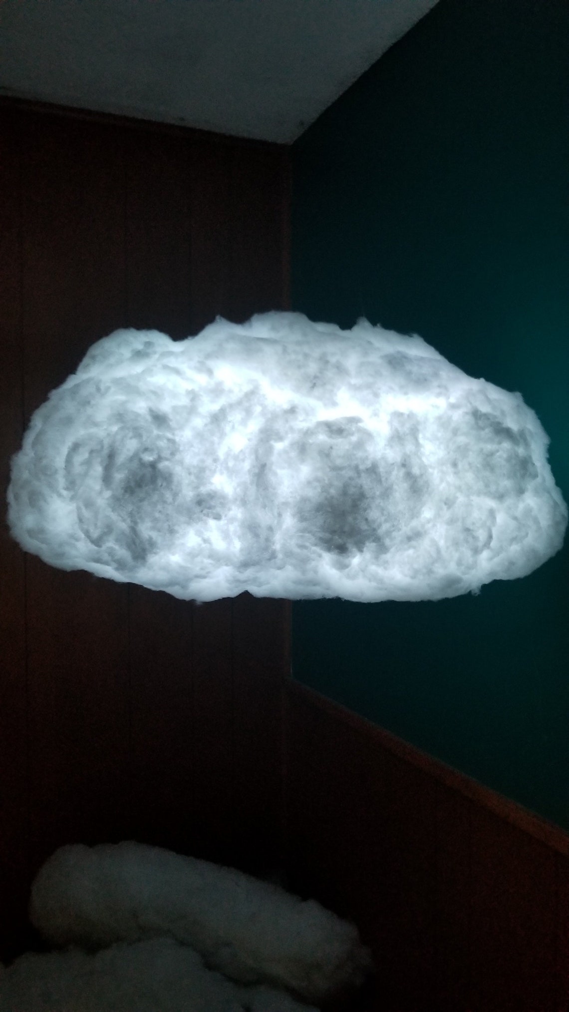Light up Cloud 24 Long Led CLOUD LIGHT Night Light | Etsy
