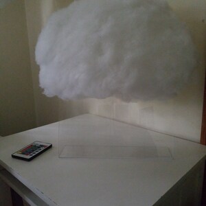Light up Clouds,table Top Cloud Lamp L, Battery and Remote. Crayon Rain ...