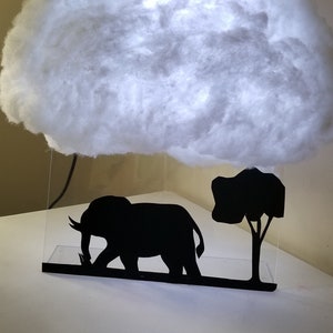 Light up Clouds,table Top Cloud Lamp L, Battery and Remote. Crayon Rain ...