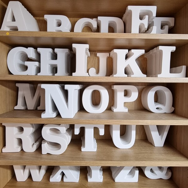 Ceramic Letters - Etsy