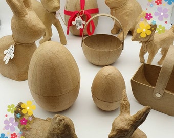Paper Mache Eggs - Etsy UK