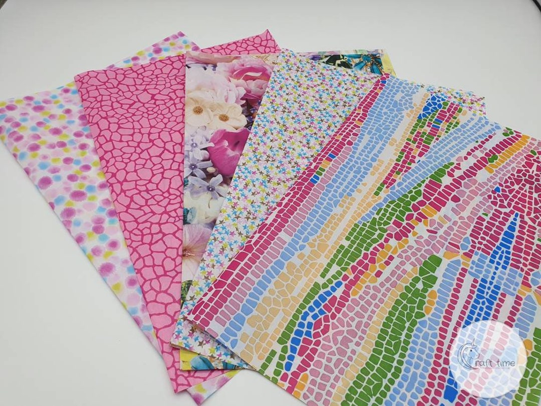 PINK Full Size A3 Decoupage Decopatch Paper Collection Craft - Etsy UK
