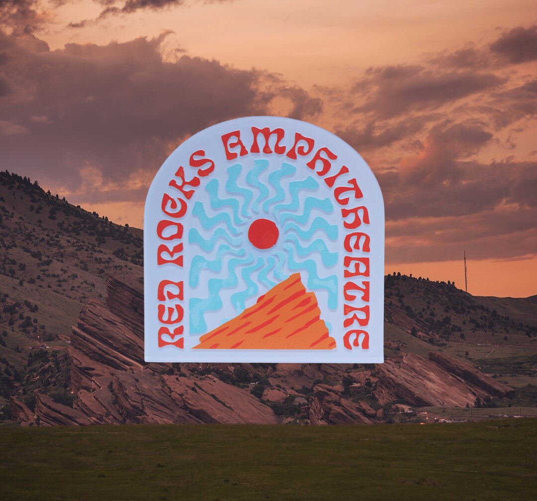 Red Rocks Amphitheater Magnet - Red Rocks Colorado - Etsy