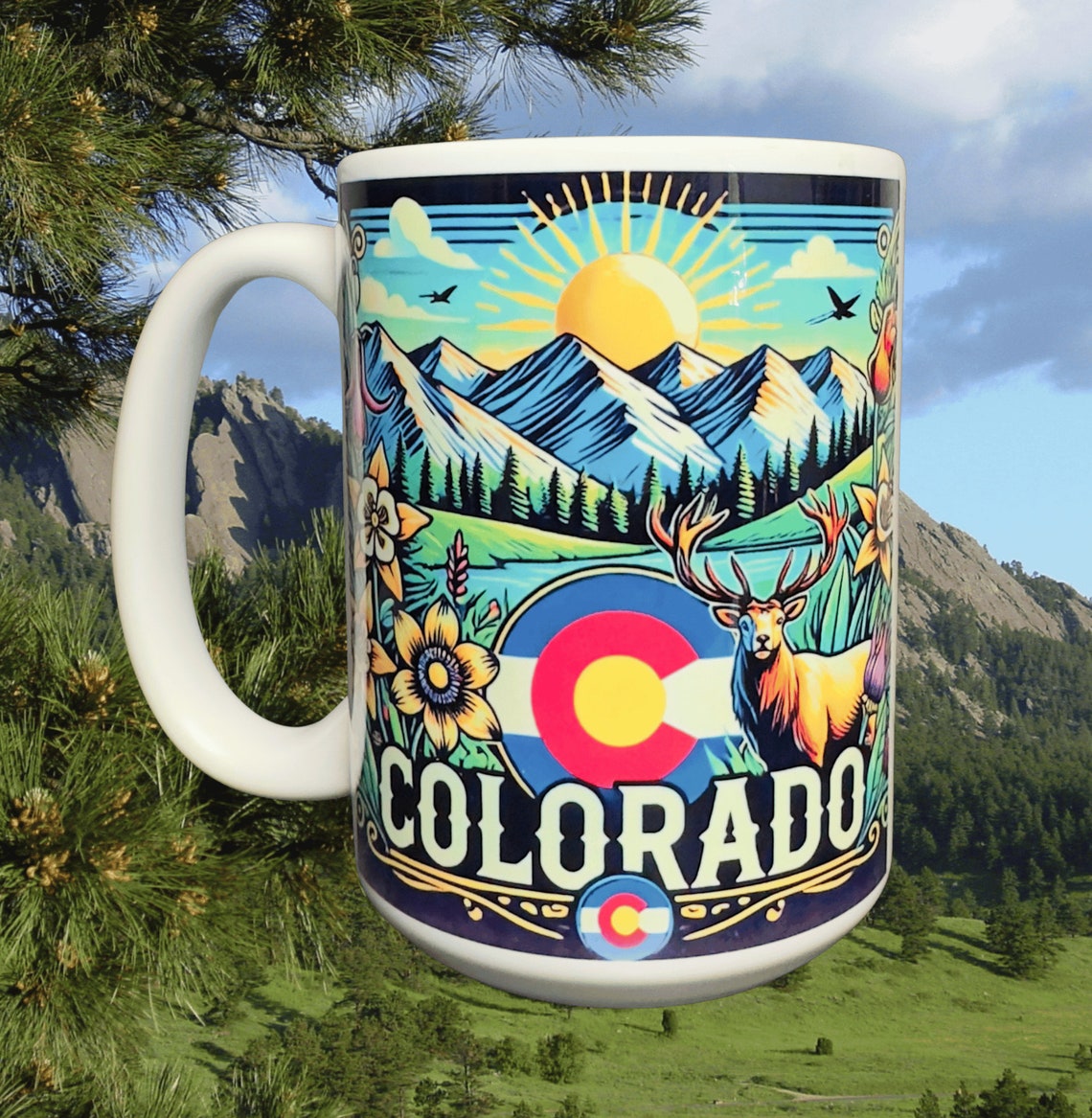 Colorado Coffee Mug - Etsy