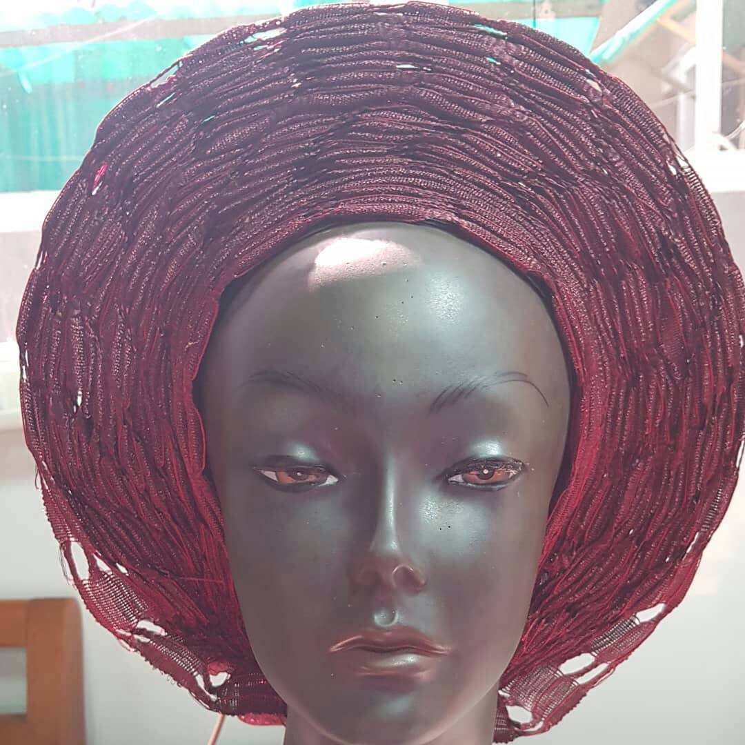 African Autogele, African Head Gear, Traditional Head Tie, Colourful ...