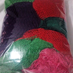 African Bath Sponge, 5 in a Pack West Africa Bath Sponge, Shower Sponge ...
