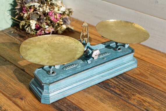 Late 1800s/early 1900s French Vintage Antique Scale Balance - Etsy