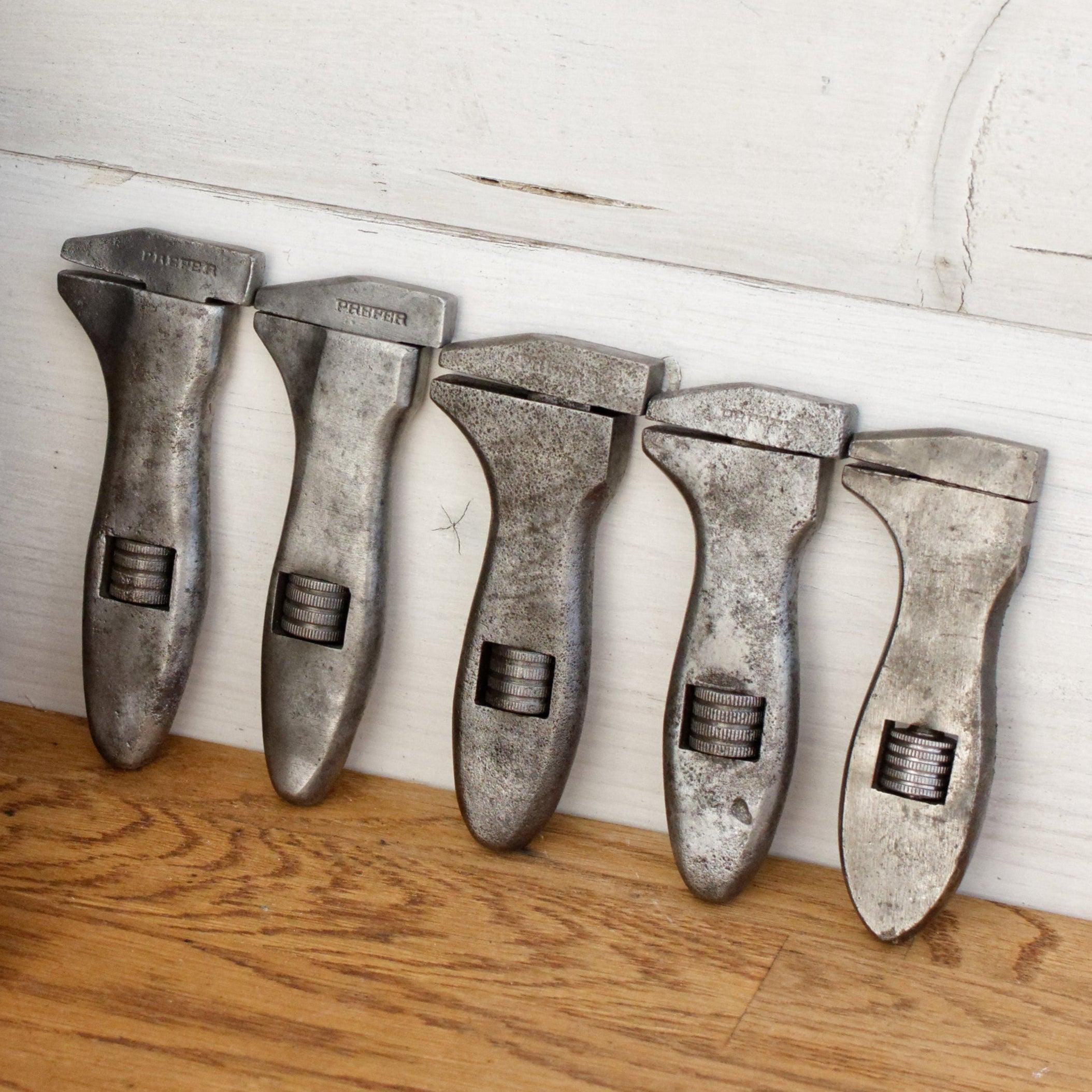 1900s ~ French Antique Mini Adjustable Wrench Spanner PREFER BULLDOG ...