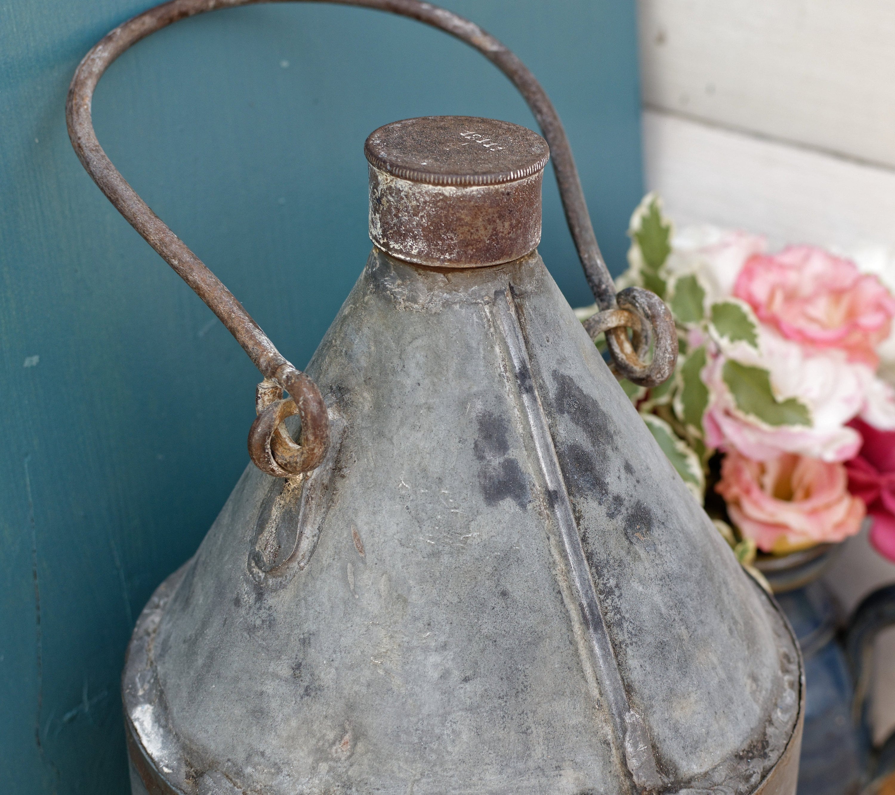 1890s/1900s ~ French Antique Fuel (oil, Gas, Kerosene) Canister ...