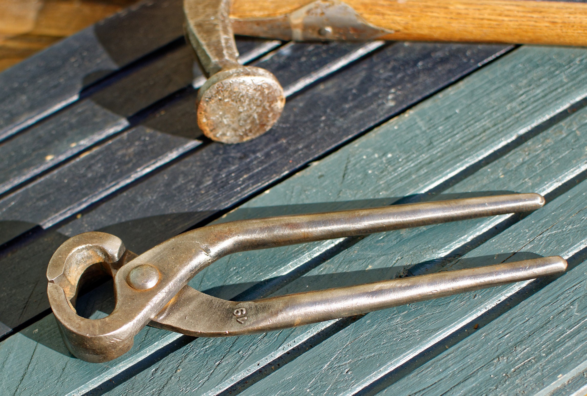 1940s French Vintage Wooden Farmhouse Tool Old Hammer / - Etsy