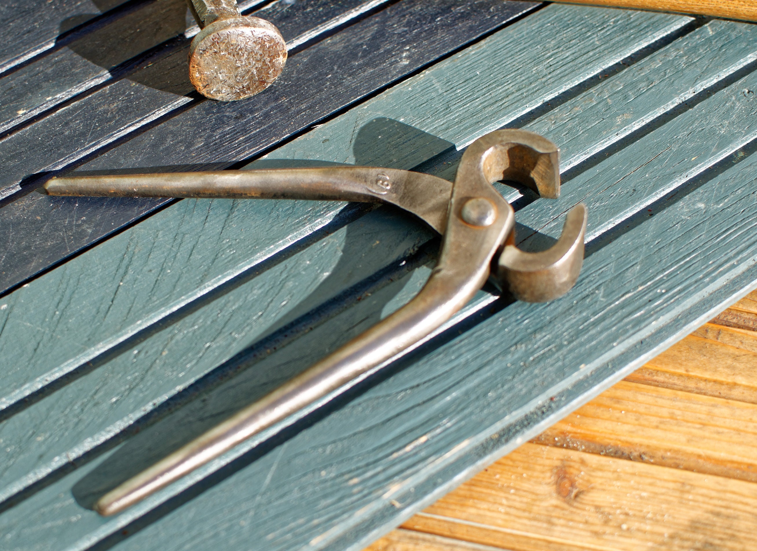 1940s French Vintage Wooden Farmhouse Tool Old Hammer / - Etsy