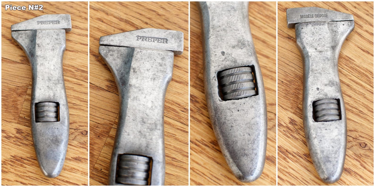 1900s ~ French Antique Mini Adjustable Wrench Spanner PREFER BULLDOG ...