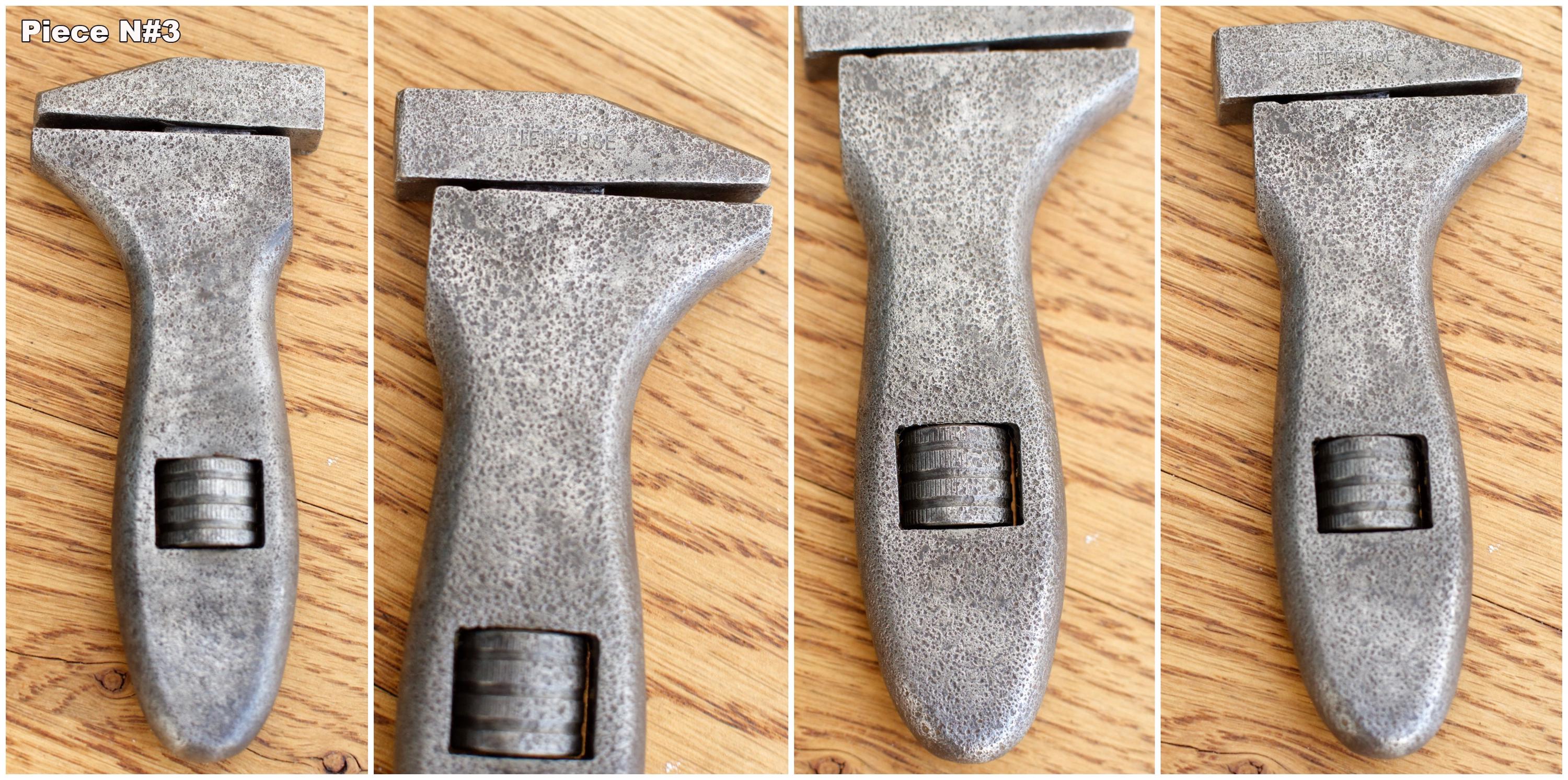 1900s ~ French Antique Mini Adjustable Wrench Spanner PREFER BULLDOG ...