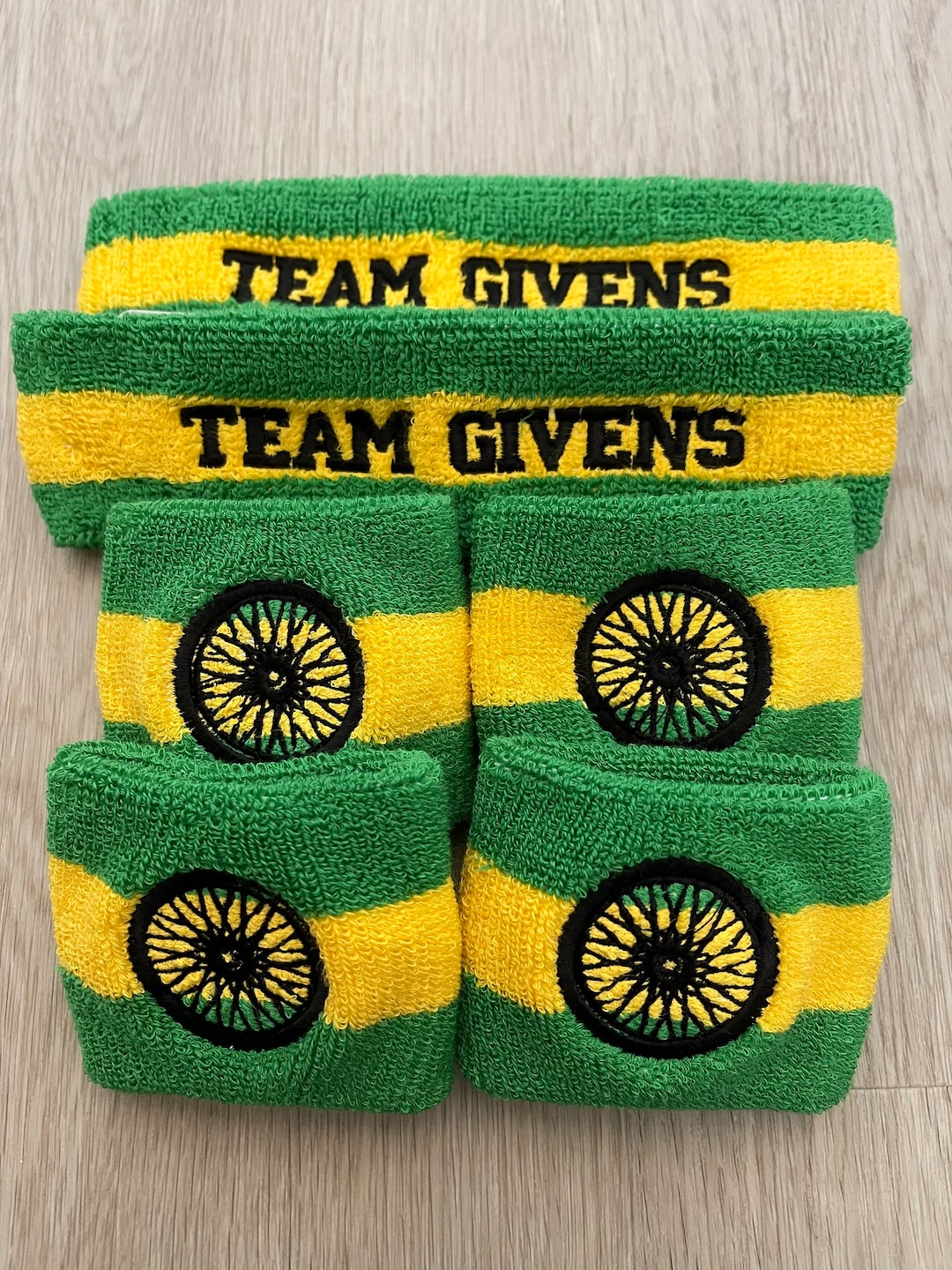 Striped Sweatbands Custom Personalized Embroidered Sweat Bands ...