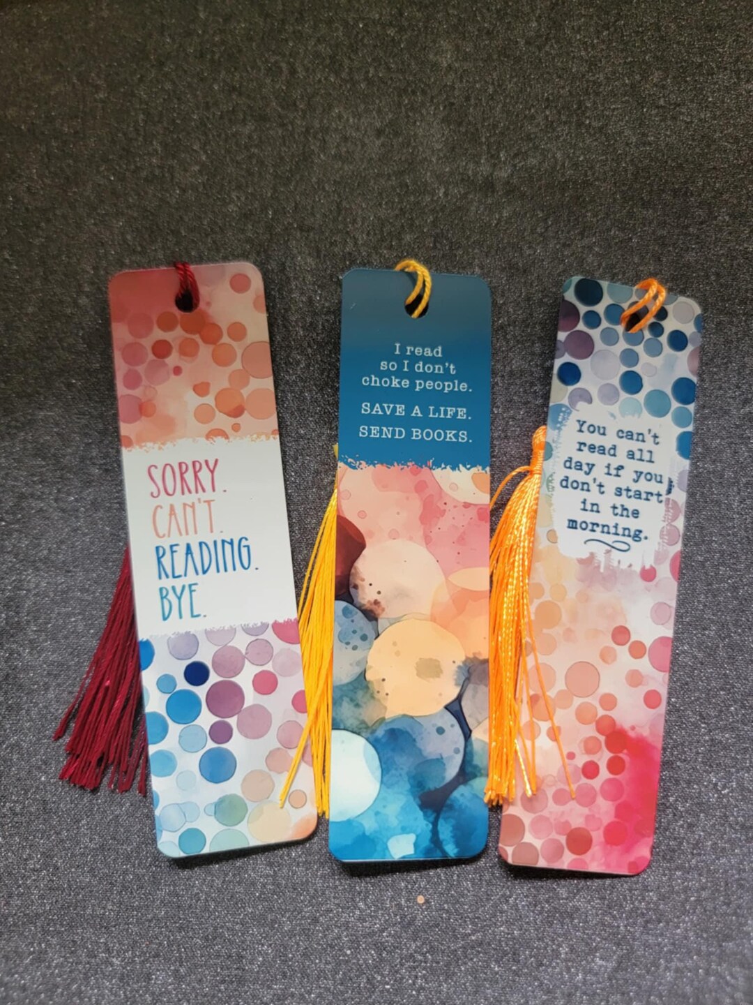 Snarky Bookmarks - Etsy