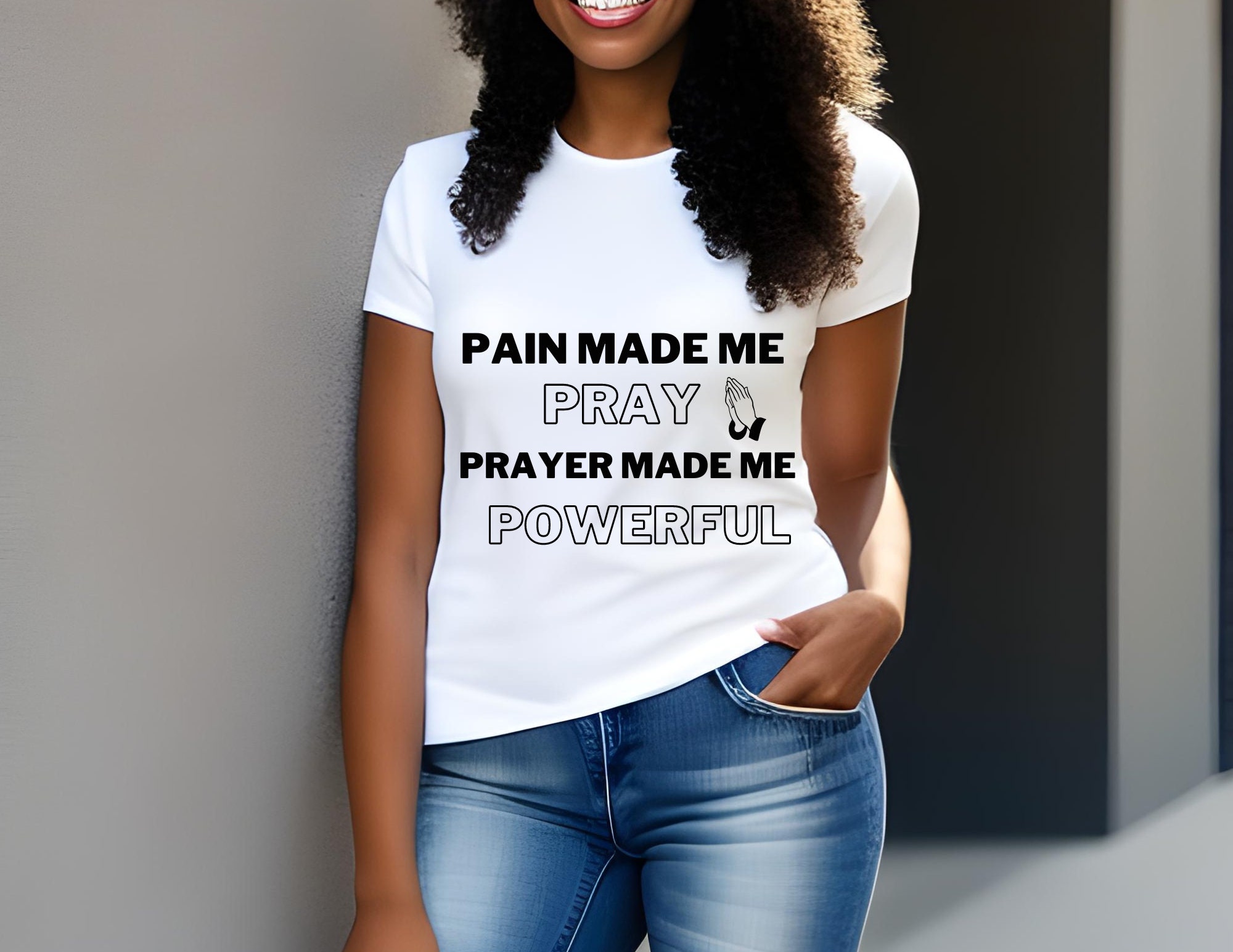 Pain Made Me Pray Png - Etsy