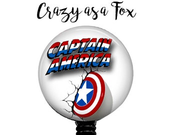 Captain america tag | Etsy