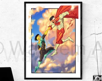 Invincible Poster | Etsy