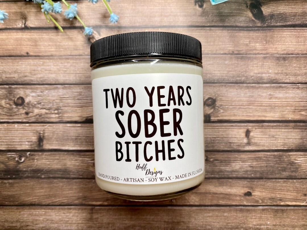 Two Years Sober Anniversary Gift, Alcoholics Anonymous, Sobriety Gift ...