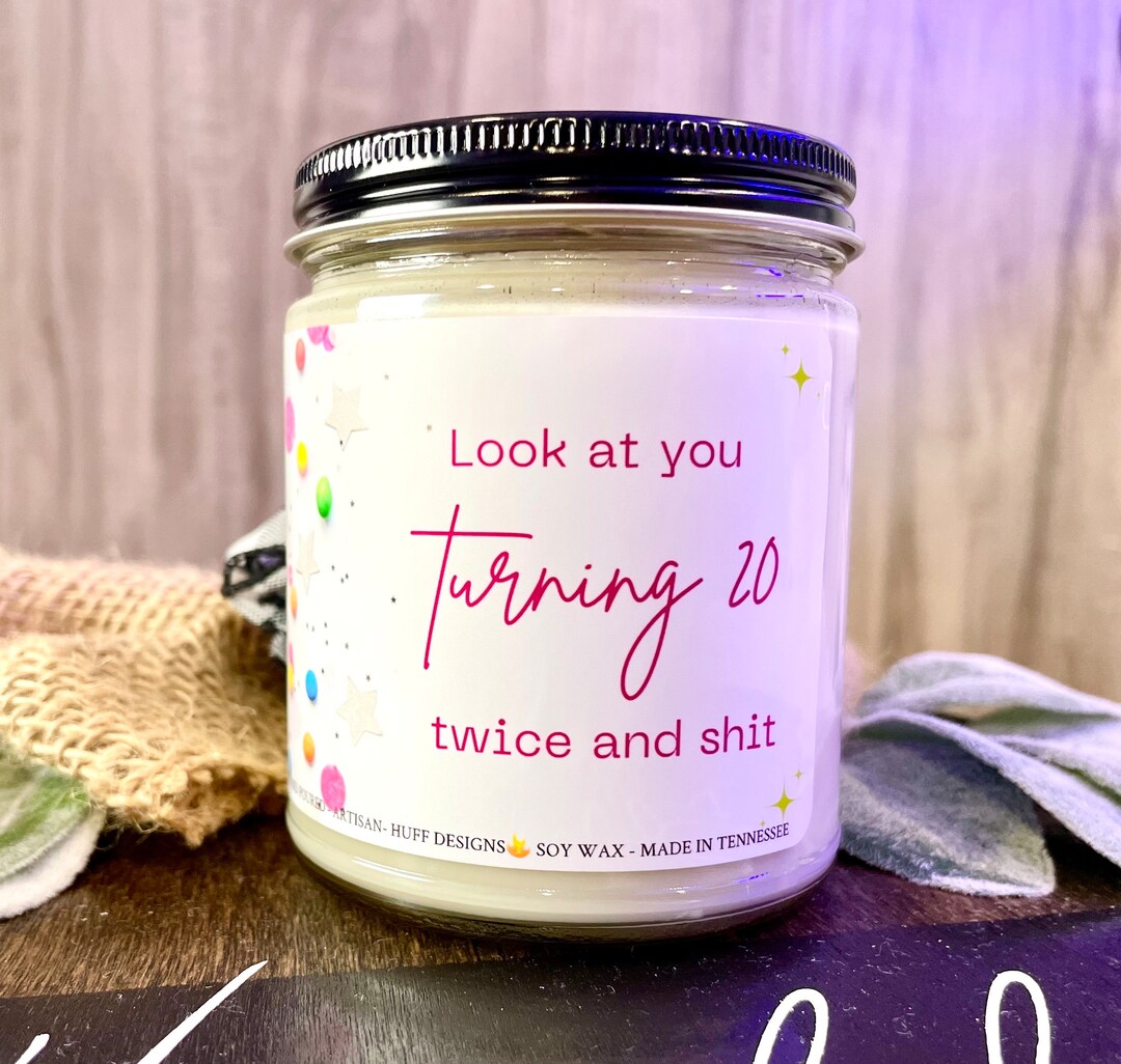 Turning 20 Twice Gift, Fortieth Birthday Gift, 40th Birthday Gift for ...