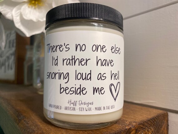 Snoring Gift for Him Gift for Boyfriend Anniversary Gift | Etsy