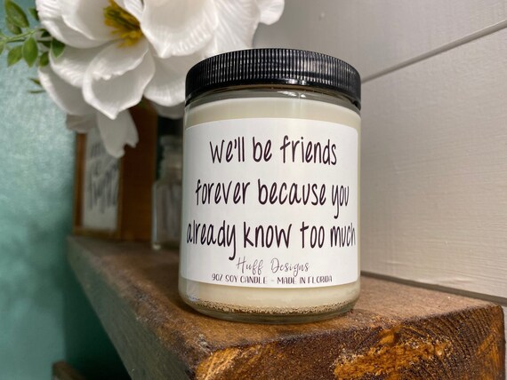 Best Friend Gift / Friends Forever gift / Funny gift for | Etsy
