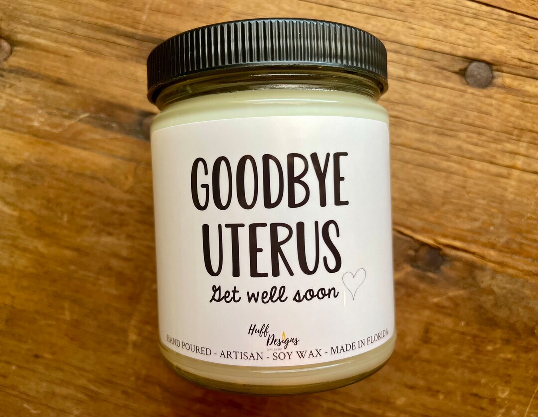 Hysterectomy Gift Goodbye Uterus Get Well Soon Gift - Etsy