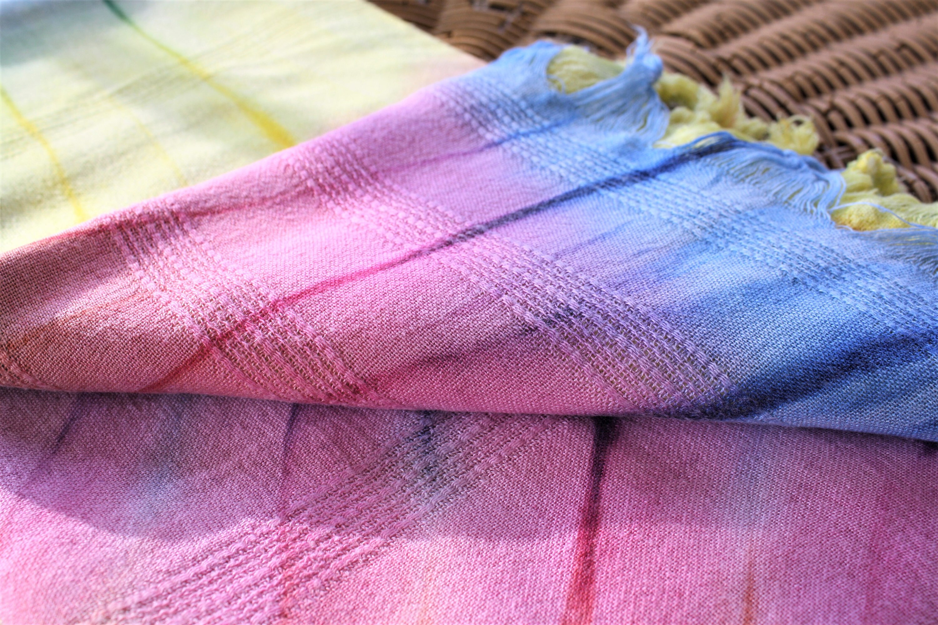 Tie Dye Towel %100 Cotton Towel Lightweight Batik Towel | Etsy