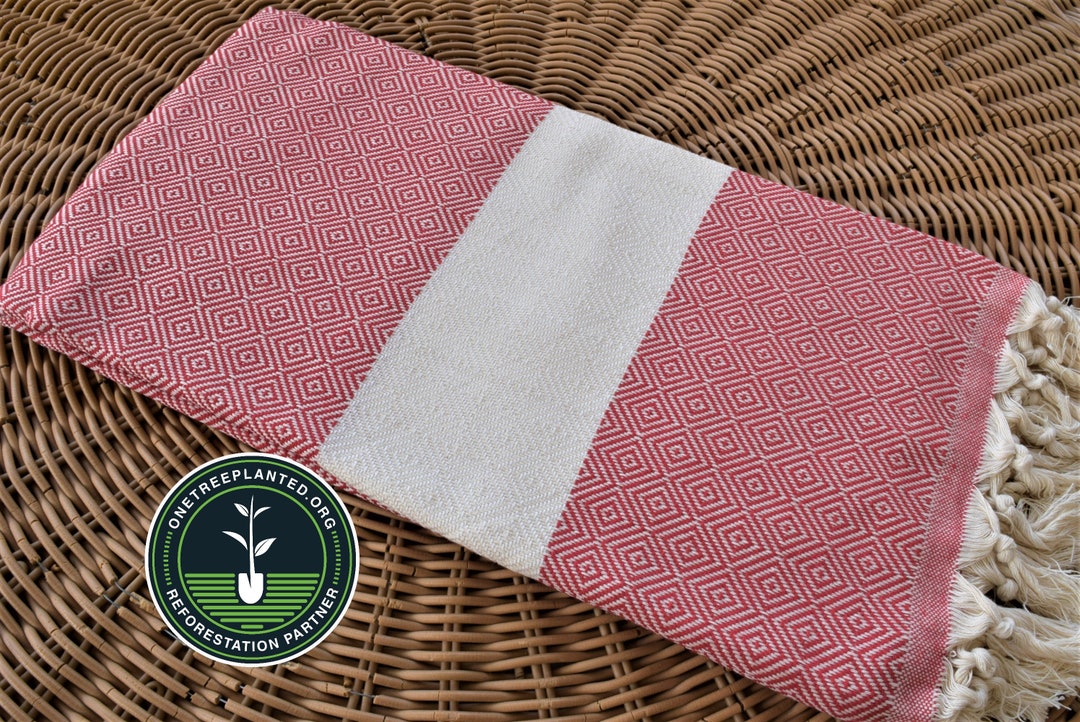 Peshtemal turco de algodón orgánico para baño, spa, sauna, toalla de ...