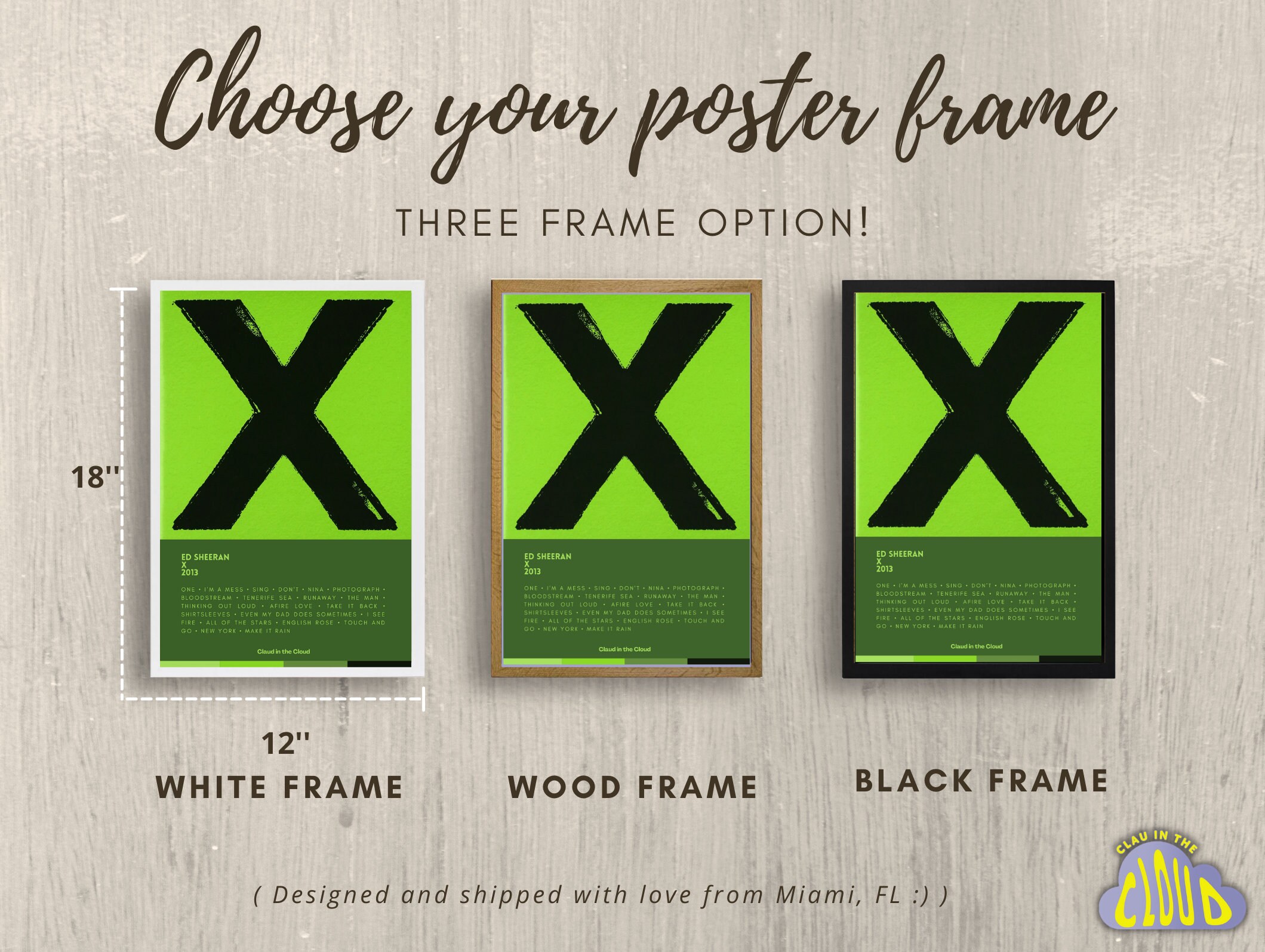 Multiply Ed Sheeran Album - Ed Sheeran Album Poster Print | Ed Sheeran ...