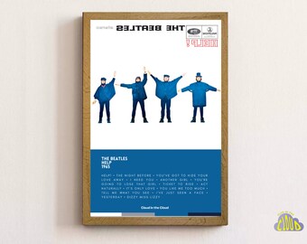 The Beatles Help Poster - Etsy