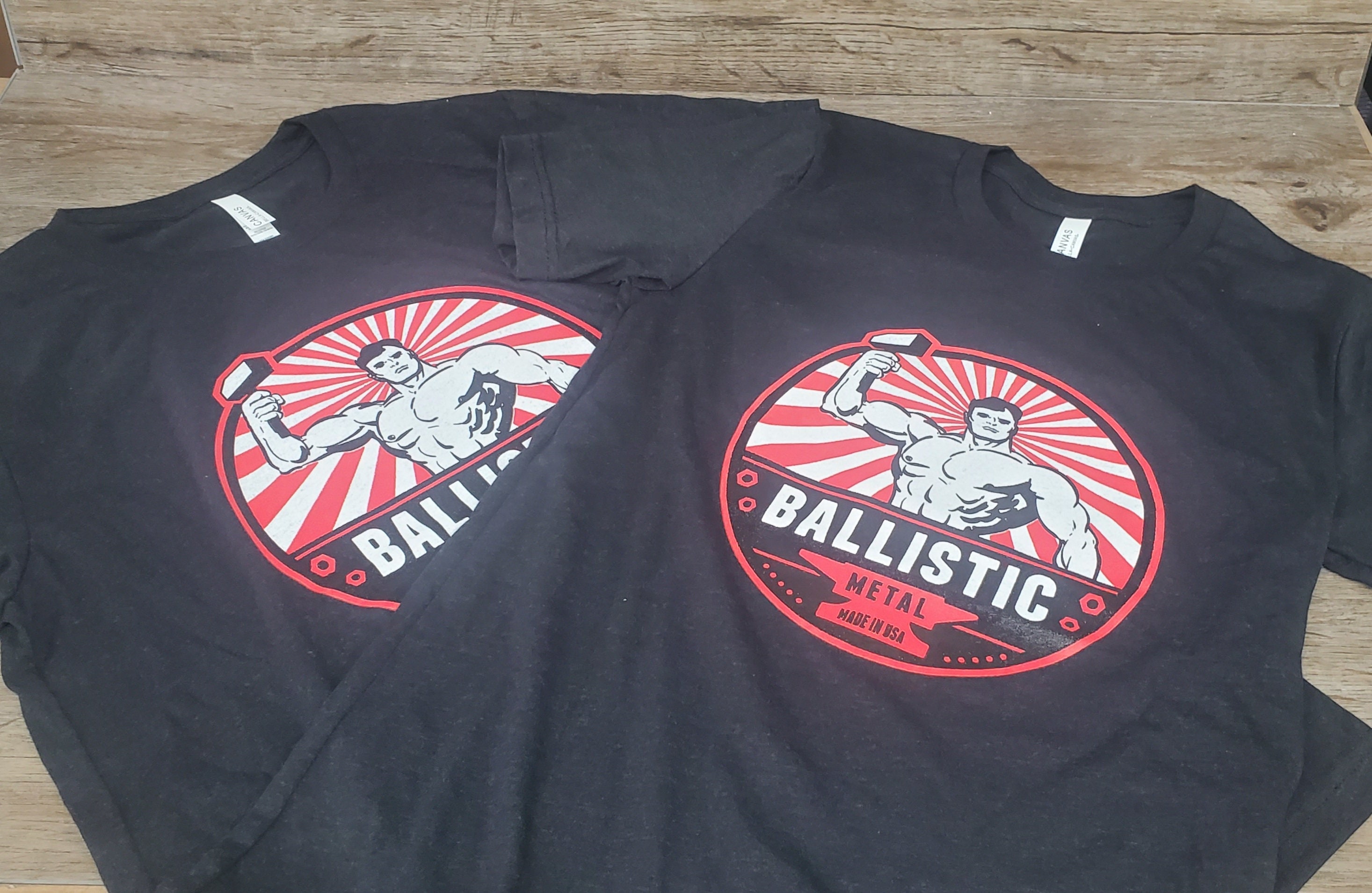 Ballistic Metal Signature Logo T-shirt Ballistic Shirt BDSM Fetish Kink ...