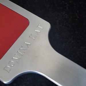 GRIPZ Spanking Paddle From Ballistic Metal, Spanking Fetish, Master ...