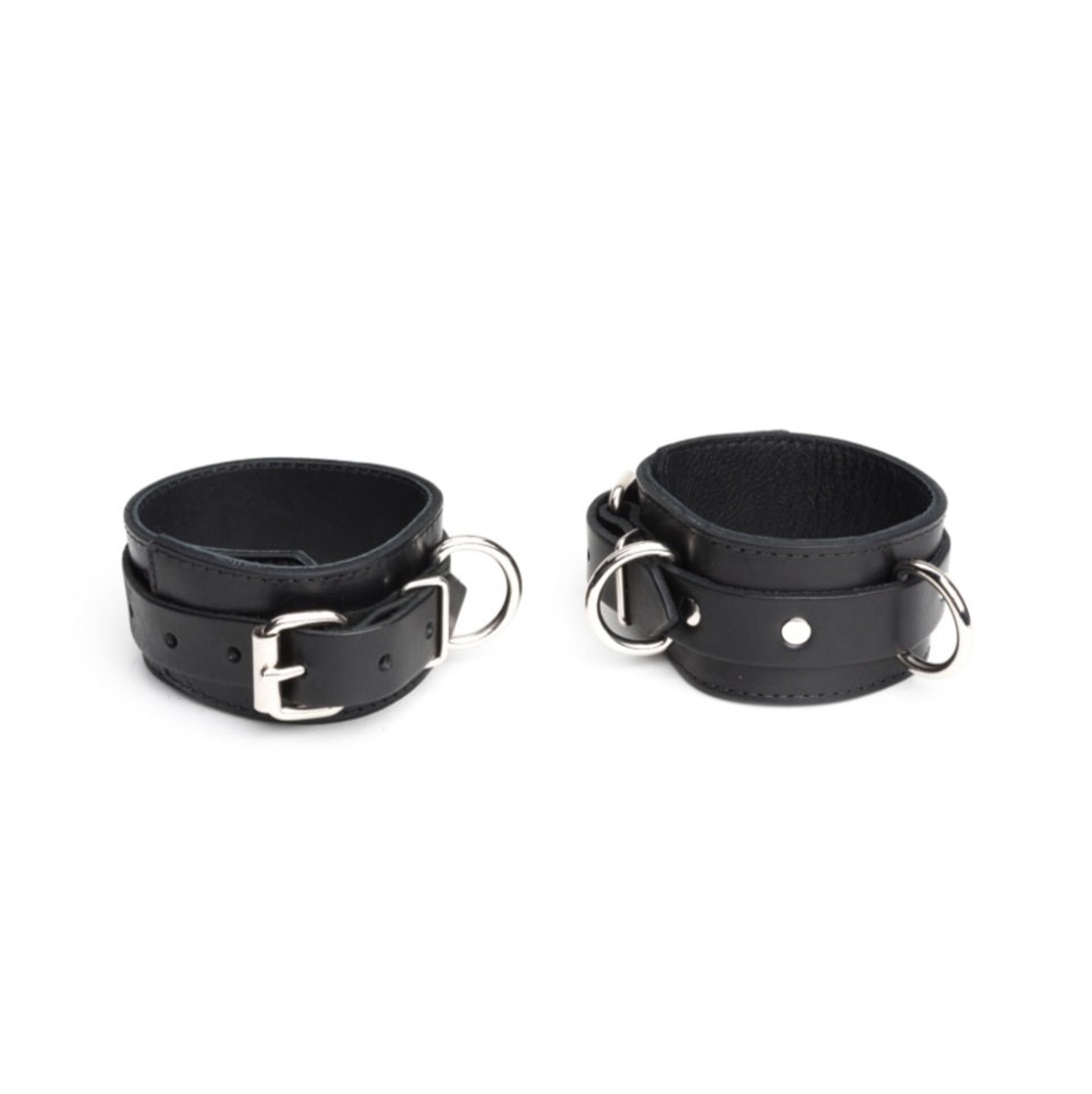 Leather Wrist Restraint Cuffs - Made in the USA - Etsy