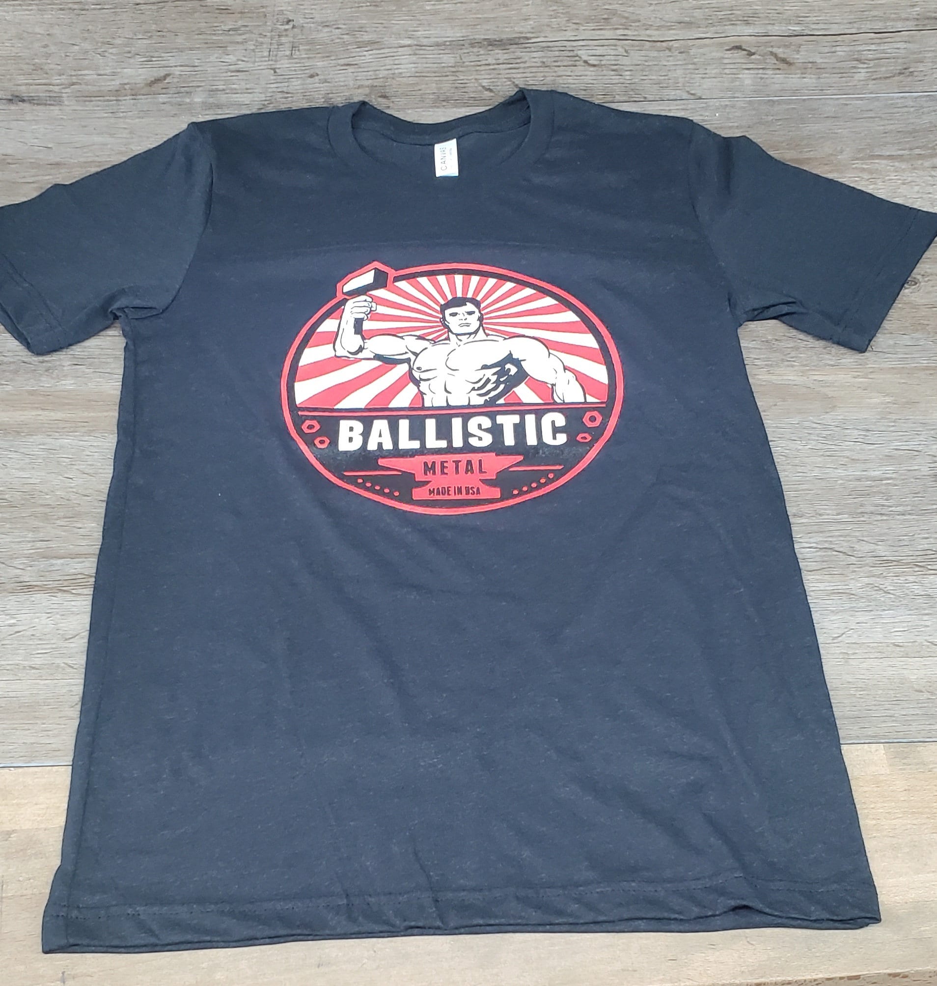 Ballistic Metal Signature Logo T-shirt Ballistic Shirt BDSM Fetish Kink ...