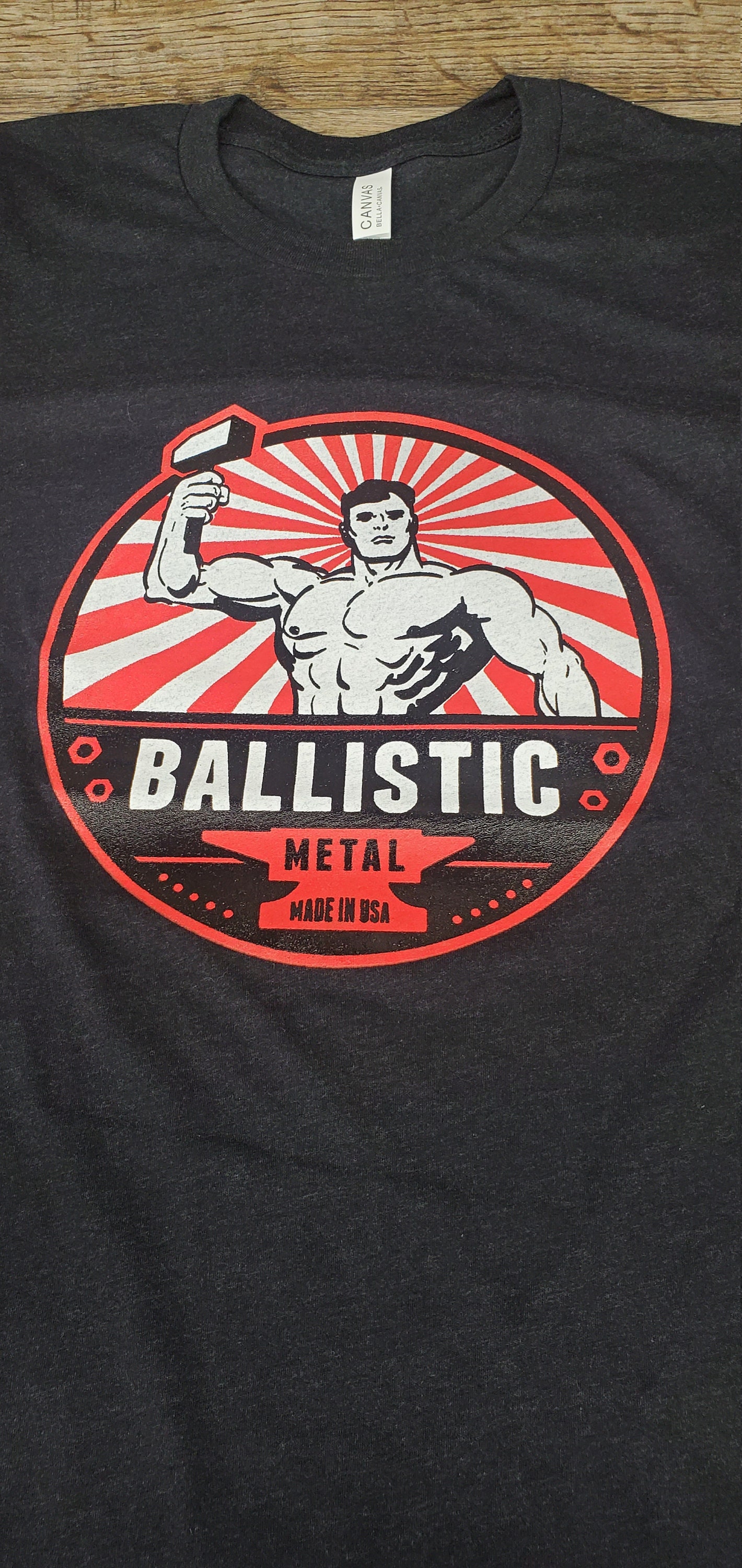 Ballistic Metal Signature Logo T-shirt Ballistic Shirt BDSM - Etsy UK
