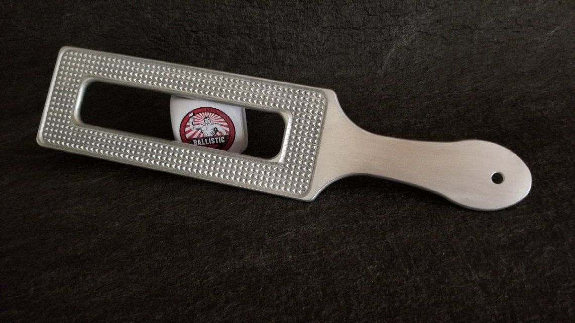Ballistic Metal Aluminum Tenderizer Spanking Paddle Metal Steel BDSM ...