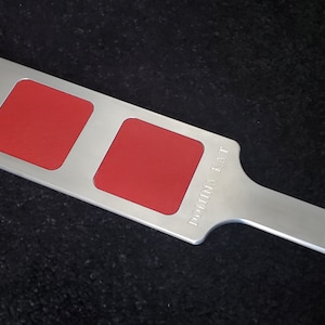 GRIPZ Spanking Paddle From Ballistic Metal, Spanking Fetish, Master ...