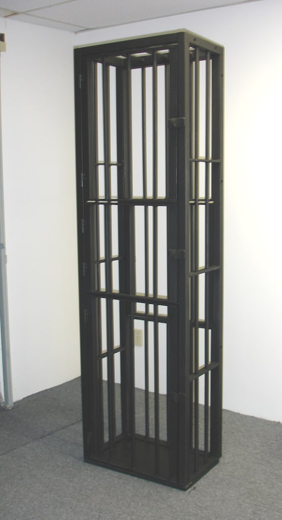 Black Powdercoated Steel Upright Stand up Slave Cage BDSM - Etsy