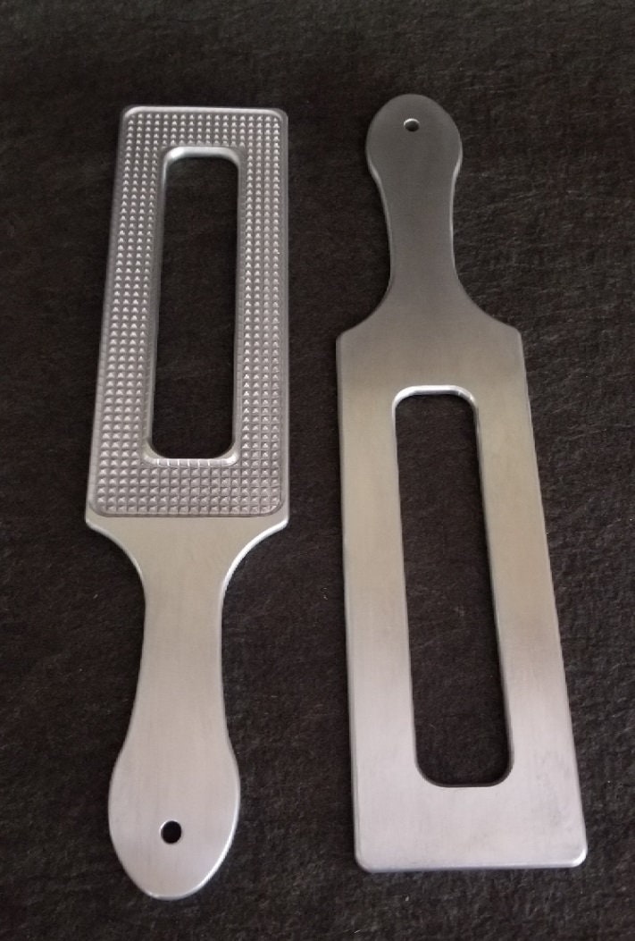 Ballistic Metal Aluminum Tenderizer Spanking Paddle Metal Steel BDSM ...
