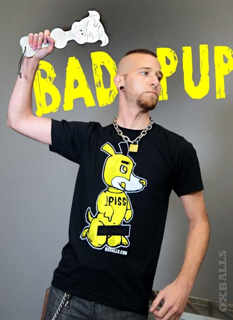 Bad Pup Puppy Aluminum Paddle From Ballistic Metal Spanking - Etsy