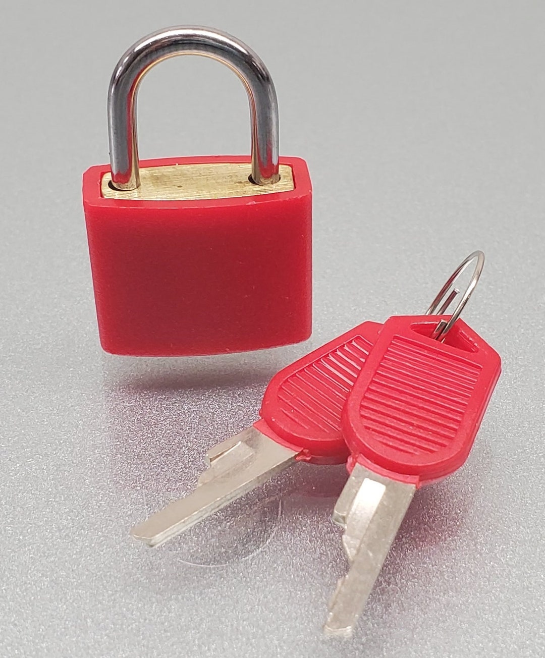 Ballistic Metal Colored Padlock for Bondage Restraints and Spreader ...