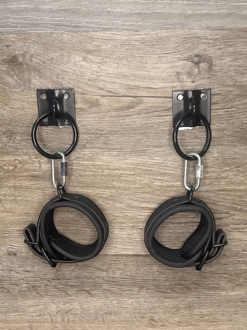 BDSM Wall Plate Ring Mount Attachment Hanging Shackle Bondage Hook ...